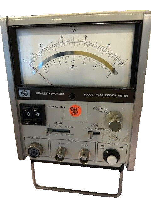 Hewlett Packard Model: 8900C Peak Power Meter | eBay