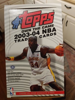 2003 Topps Basketball Hobby AND HTA Jumbo EMPTY Display Boxes | eBay