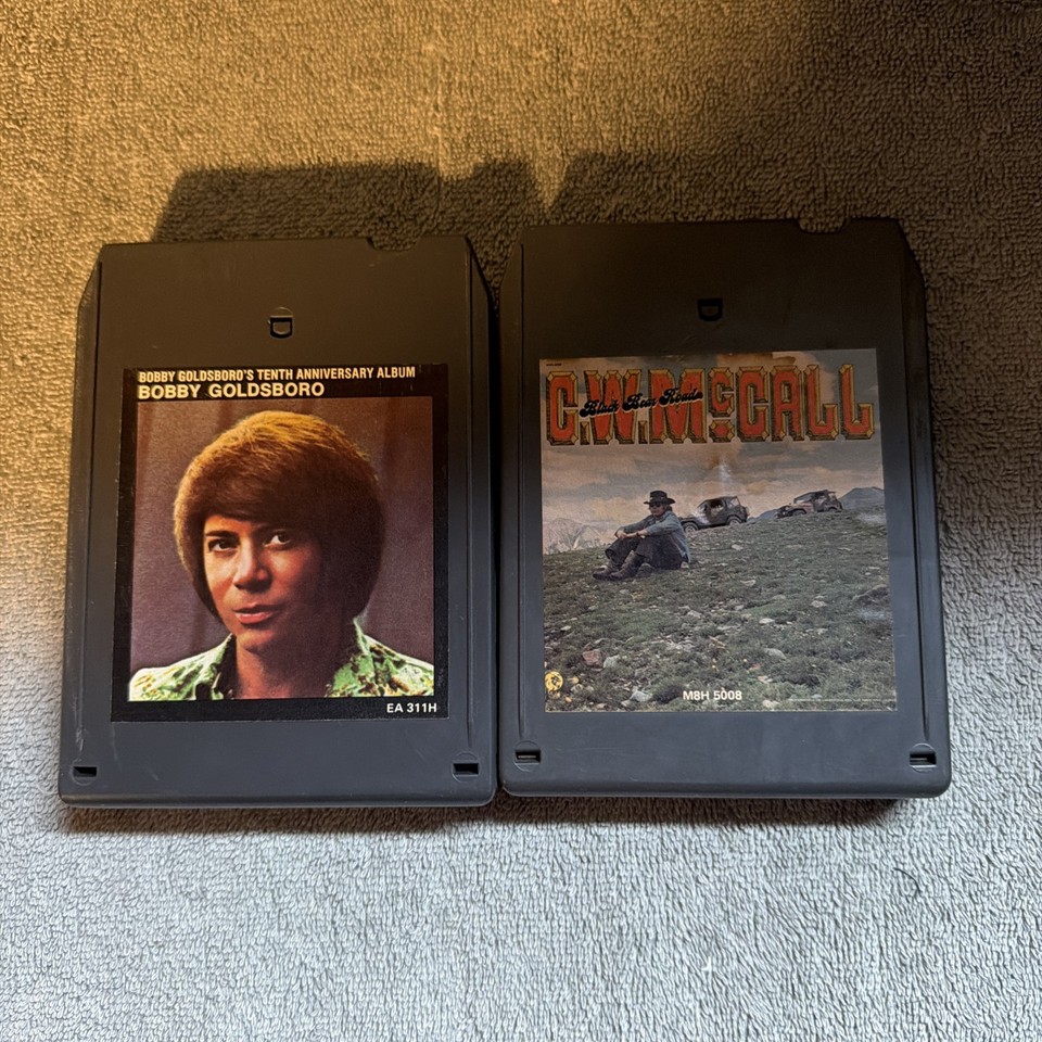 20 Vtg 8-Track Tapes W/ Case Z.Z. Tops, Bad Company, Redd Foxx, Jimmy ...