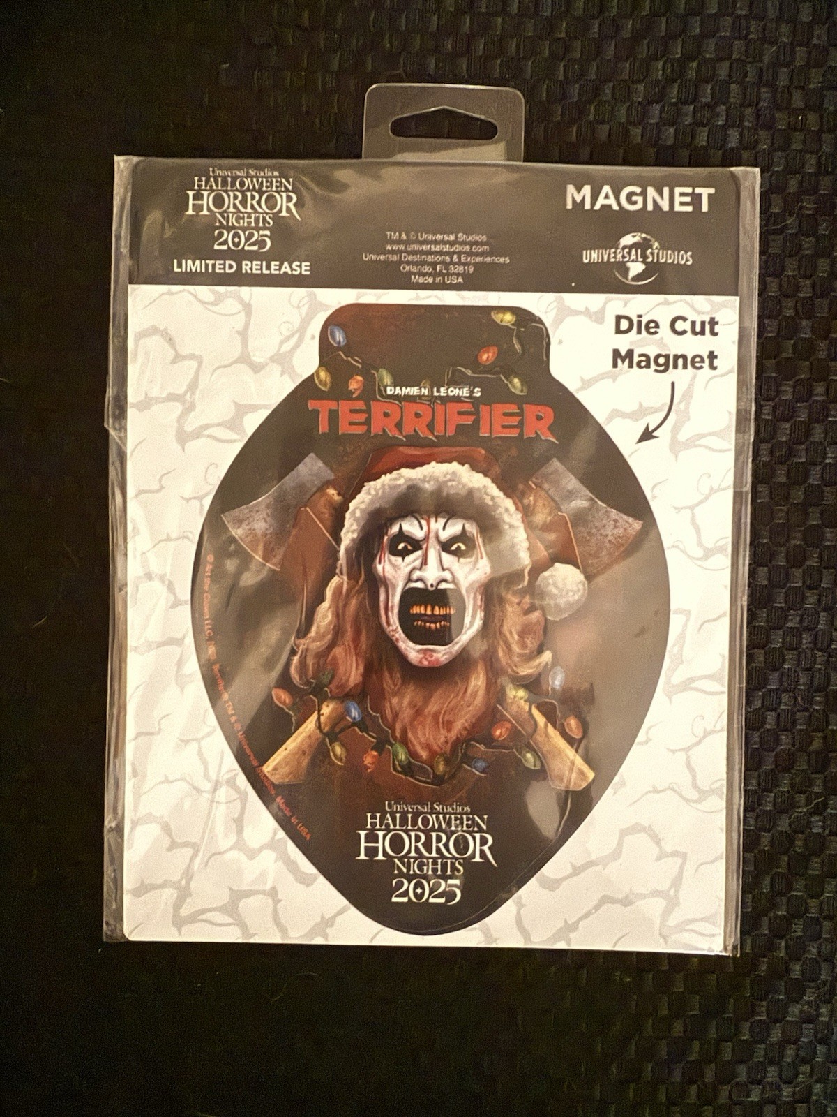 Universal Halloween Horror Nights HHN 2025 Terrifier Limited Die Cut ...