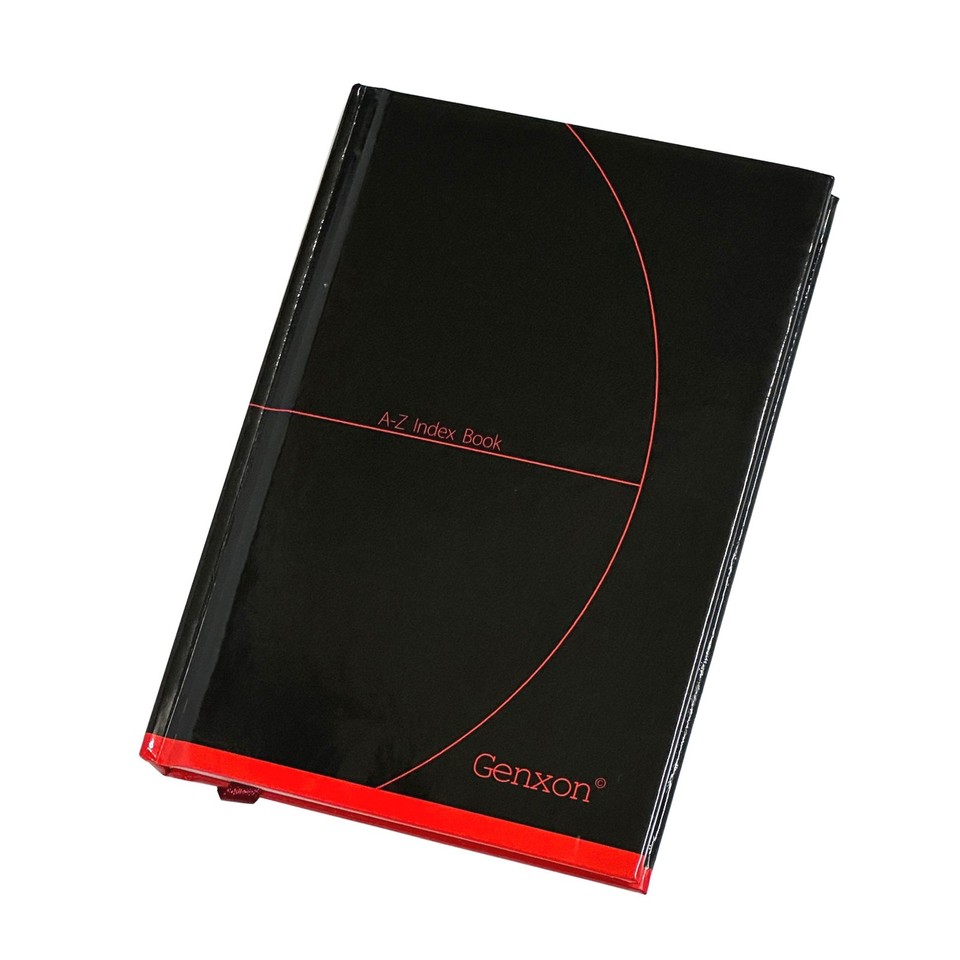A6 Index Notebook A-Z Hard Cover Ruled Pages Case Bound Note Book | eBay UK