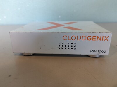 CLOUDGENIX ION 1000 NETWORK APPLIANCE PLATFORM | eBay