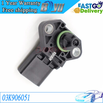 CAR NEW MAP Air Manifold Boost Pressure Sensor For VW AUDI 0281006060 ...