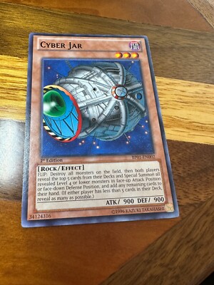 Cyber Jar BP01-EN002 1st Edition Rare PL + BONUS | eBay