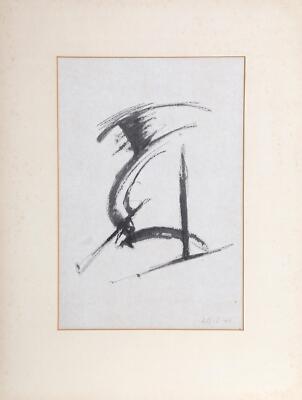 Ahron Ben-Shmuel, Untitled, Ink Drawing on Paper, signed in pencil l.r ...