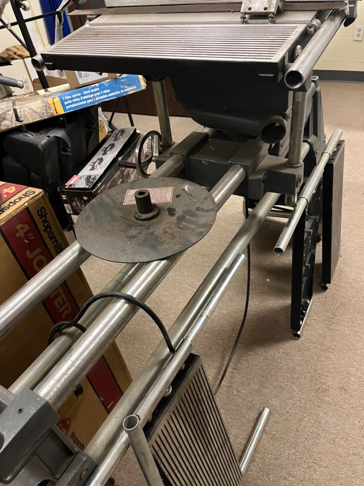 shopsmith mark v combination lathe, 4” joiner & dust collector | eBay