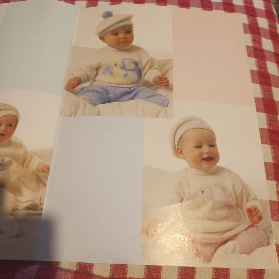 😇 Patons 1162 Baby Bears Knitting Book patterns 3 And 4 ply Teddy ...