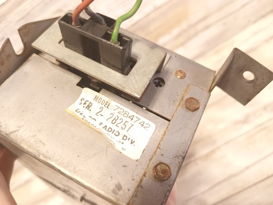 1965-67 Pontiac GTO, Grand Prix, Radio Delco Echo Reverb Untested ...