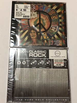 HARD ROCK ESSENTIALS THE 70s CD Rebound Records BRAND NEW +BONUS 100% ...