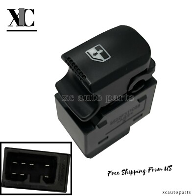 New Rear Door Power Window Switch For 2006-2012 Hyundai Santa Fe 93580 ...
