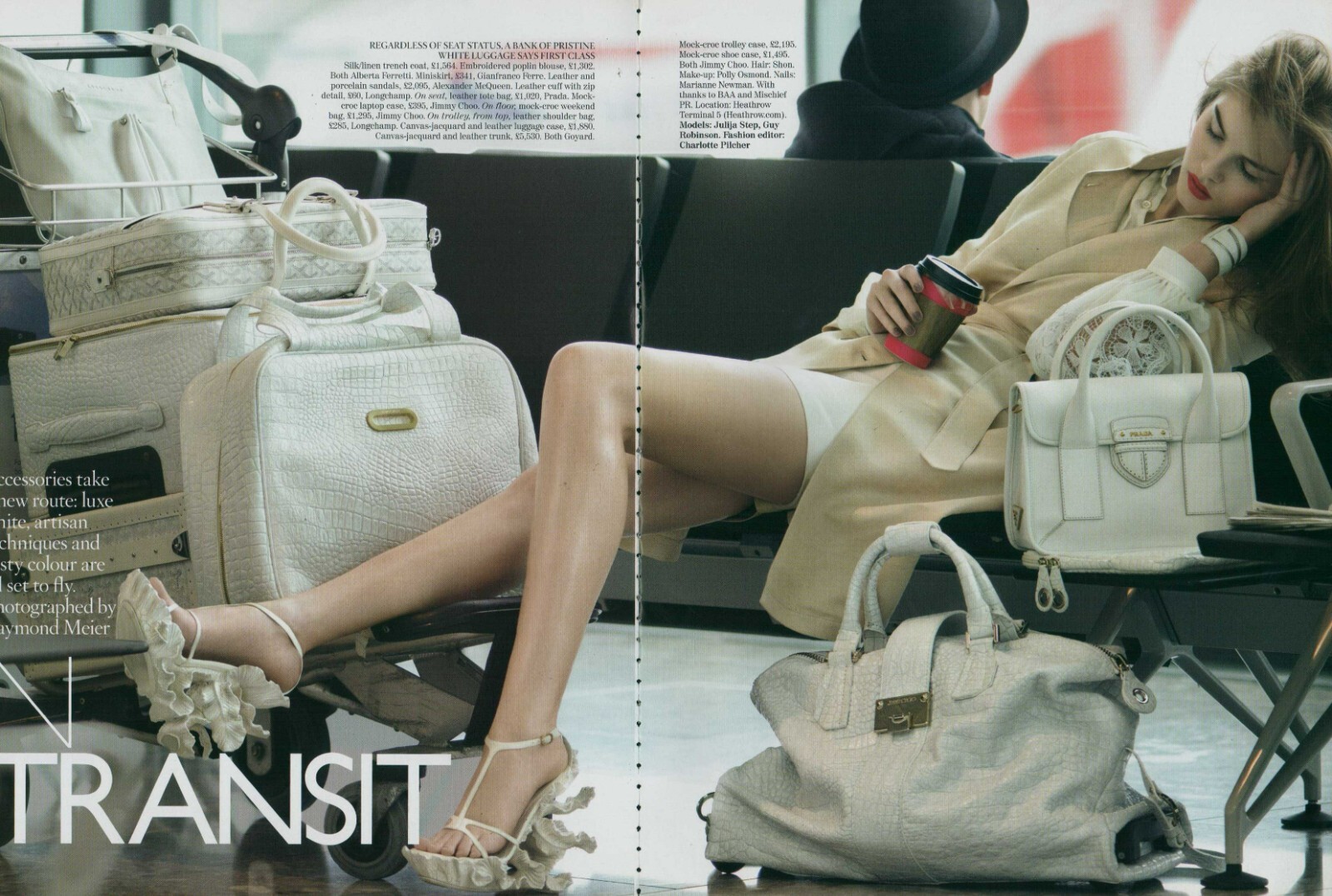 Footwear Magazine Print Ad Advert Sexy Women long legs high heels shoes ...