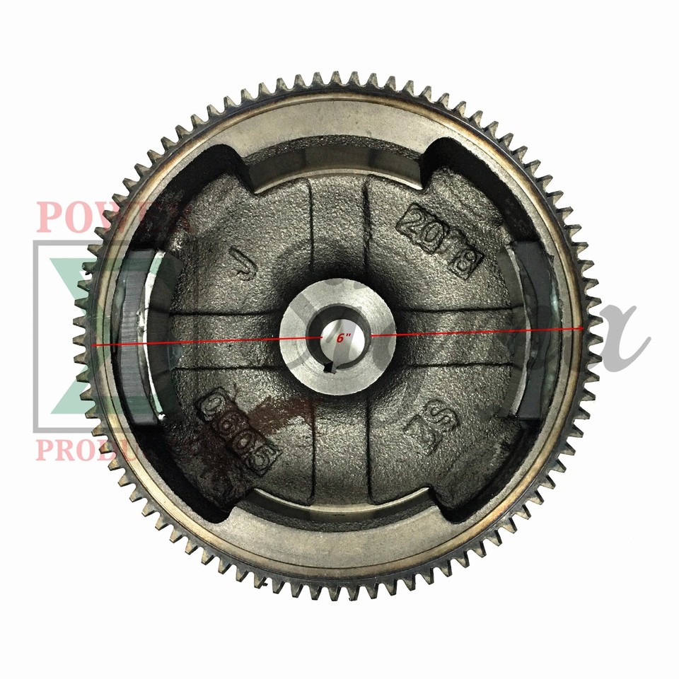 Flywheel With Gear For Honda GX160 GX200 5.5HP 6.5HP Engine Bore size 0 ...