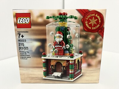 LEGO 40223 Limited Edition Christmas Snow Globe Retired Sealed, New. B4 ...