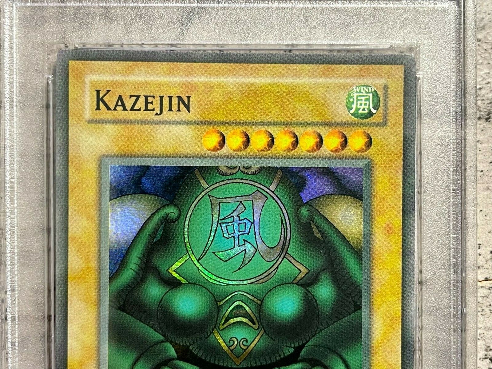 Yu-Gi-Oh! Kazejin 1st Edition MRD-026 FADED PSA 8 Mint Card Metal ...