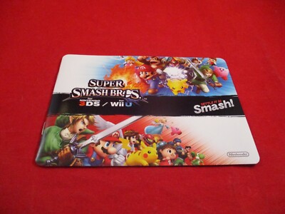 Super Smash Bros. Nintendo 3DS / Wii U Promotional Advertising Booklet ...