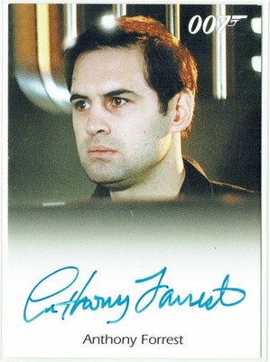 James Bond Archives Final Edition Autograph Anthony Forrest Bomb ...