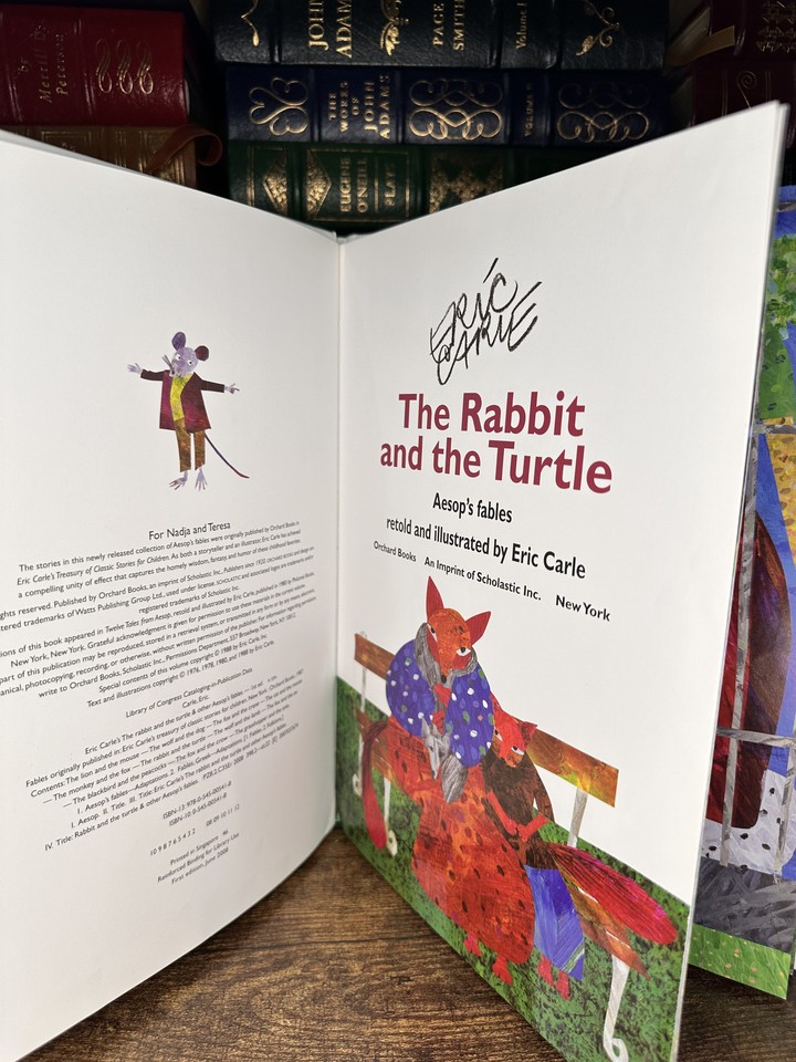The Rabbit and the Turtle Eric Carle HC | eBay