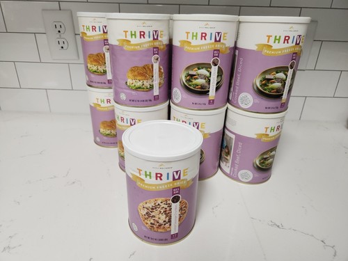 Thrive Freeze Dried Cooked White Meat (6) & Diced Beef (8) + Free ...