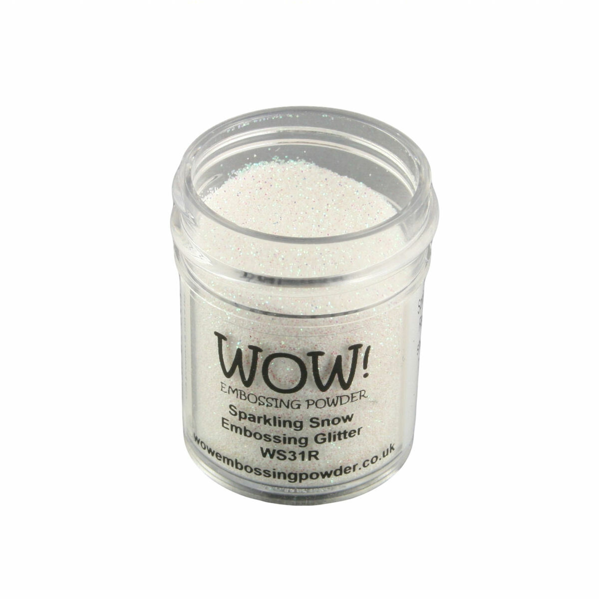 Wow! Glitter Embossing Powder 15ml - Sparkling Snow | eBay