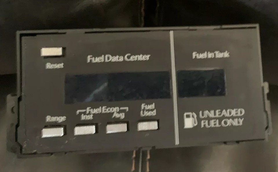 1985 -1989 Cadillac DeVille & Fleetwood Fuel Data Center 16025256 | eBay