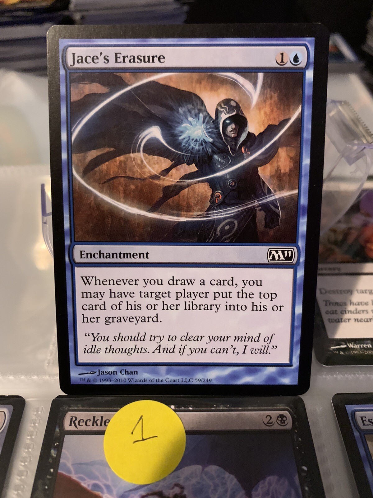 Jace's Erasure [Magic 2011] Magic MTG | eBay