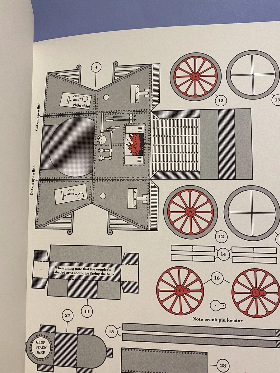 Train Out Of Paper Making