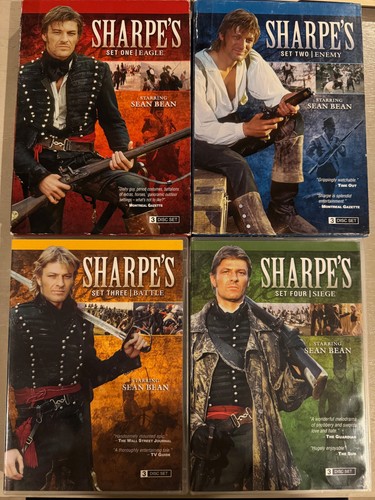 Sharpe’s DVD Set 1-4 Sean Bean Collection | eBay