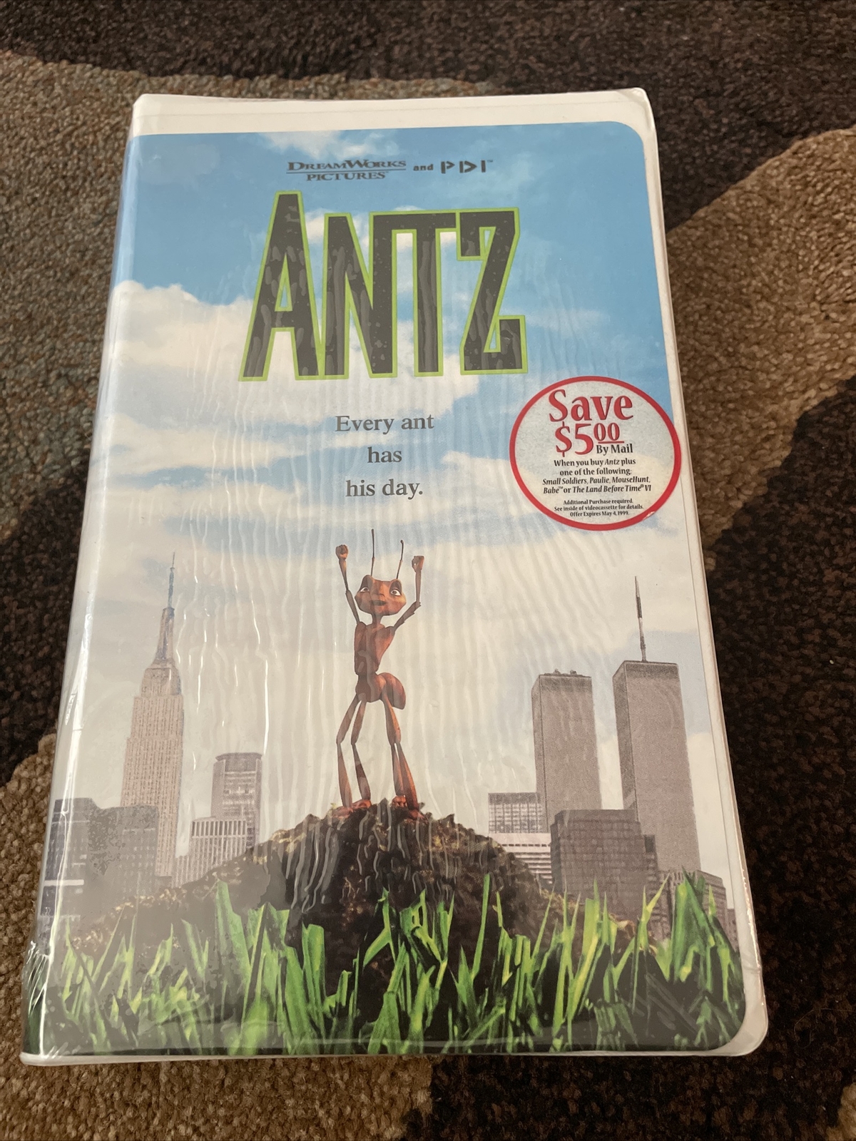 Antz (VHS, 1999, Clamshell) for sale online | eBay