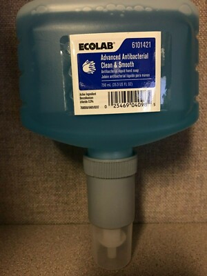 ECOLAB 6101421 - Advanced Antibacterial Clean & Smooth - 750 mL (25.3 ...