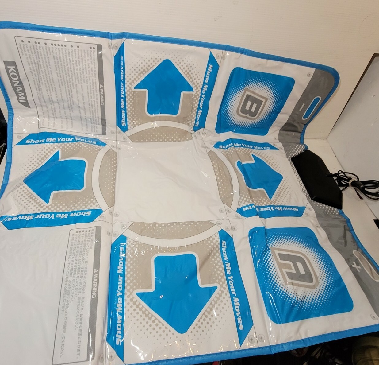 Konami Nintendo Wii RU054 / Gamecube DDR Dance Pad Mat / Dance ...