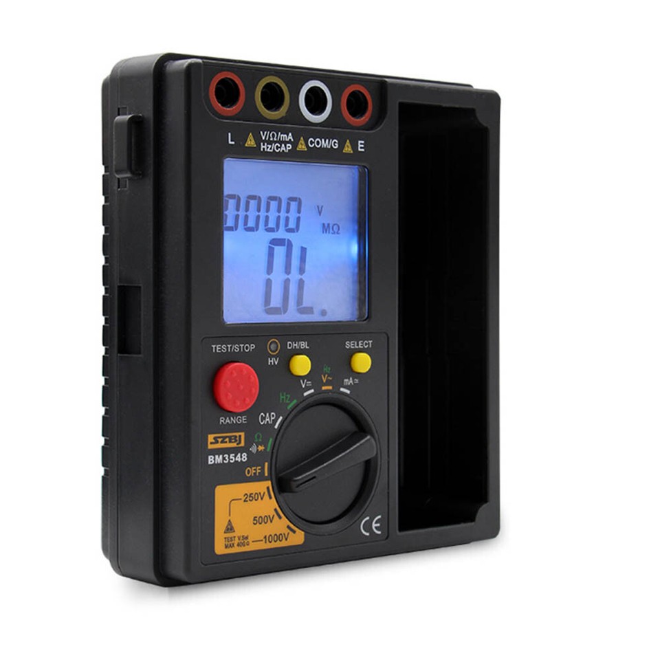 BM3548 2 in 1 Insulation Resistance Tester Meter Megger megohmmeter ...