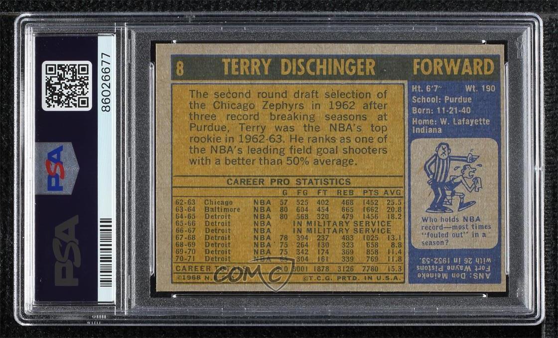 1971-72 Topps - #8 Terry Dischinger for sale online | eBay