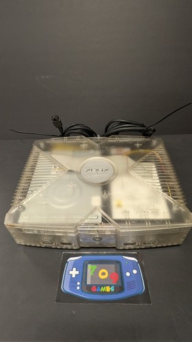 Microsoft Xbox Crystal Clear Limited Edition Translucent Console ...