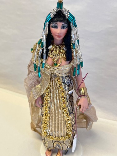 Dollhouse Miniature Cleopatra Porcelain Doll 1:12 scale OOAK Artisan ...