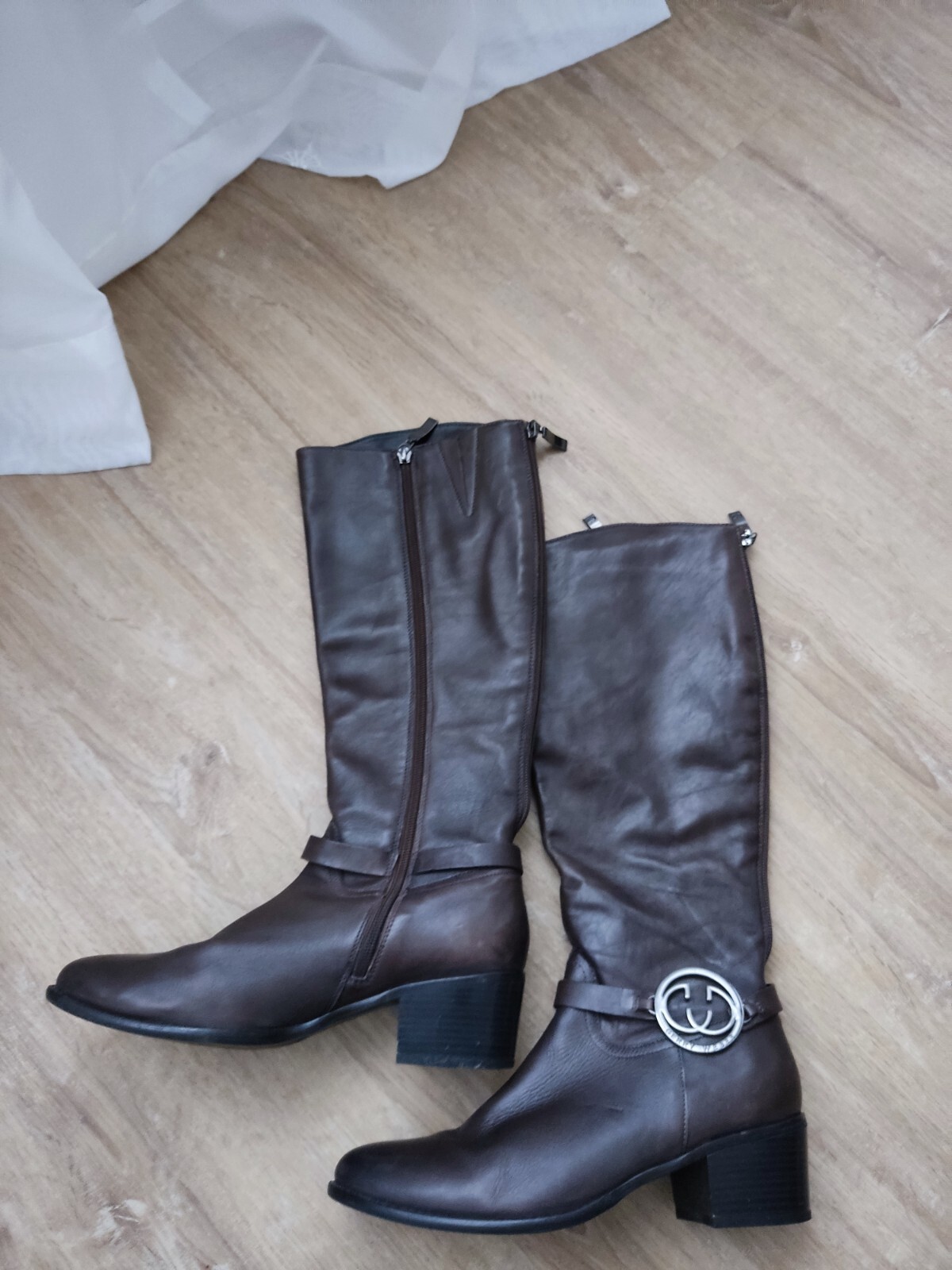 Damen Stiefel mit Futter von GERRY WEBER Gr. 39, Echtes Leder in ...