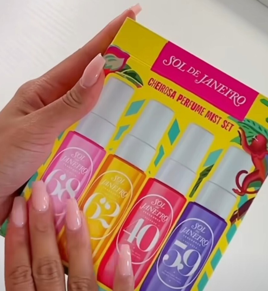 Sol de Janeiro Cheirosa Travel Perfume Mist Set 68, 62, 40, 59 1oz ea ...