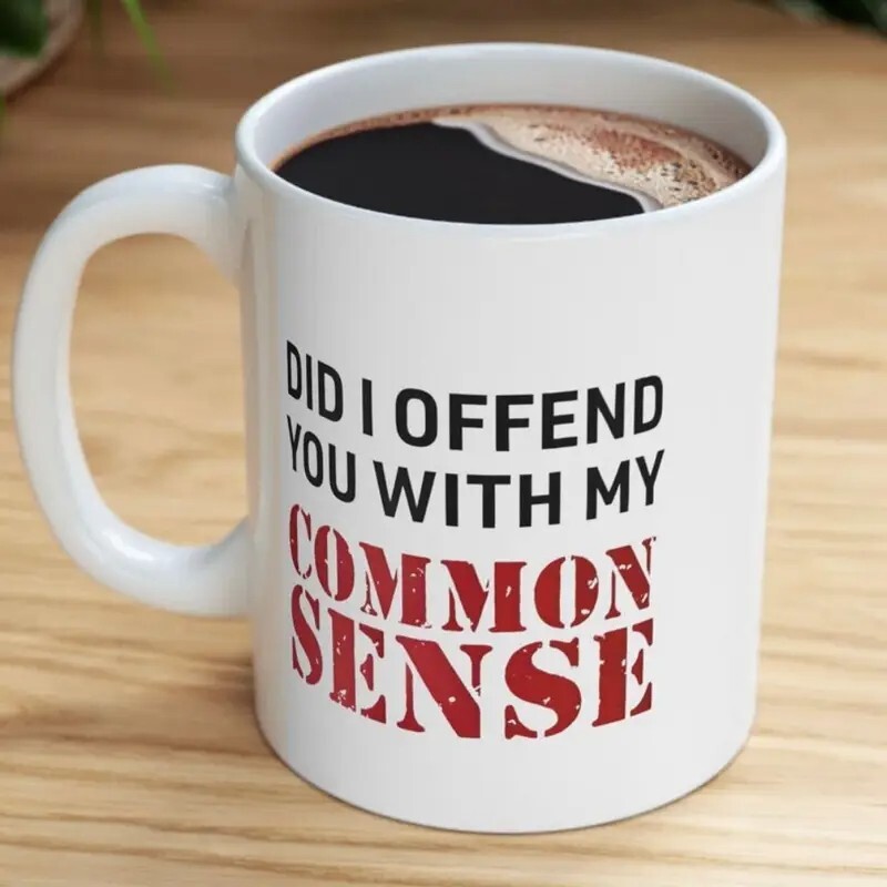 FOX NEWS Trace Gallagher DID I OFFEND YOU WITH MY COMMON SENSE MUG ...