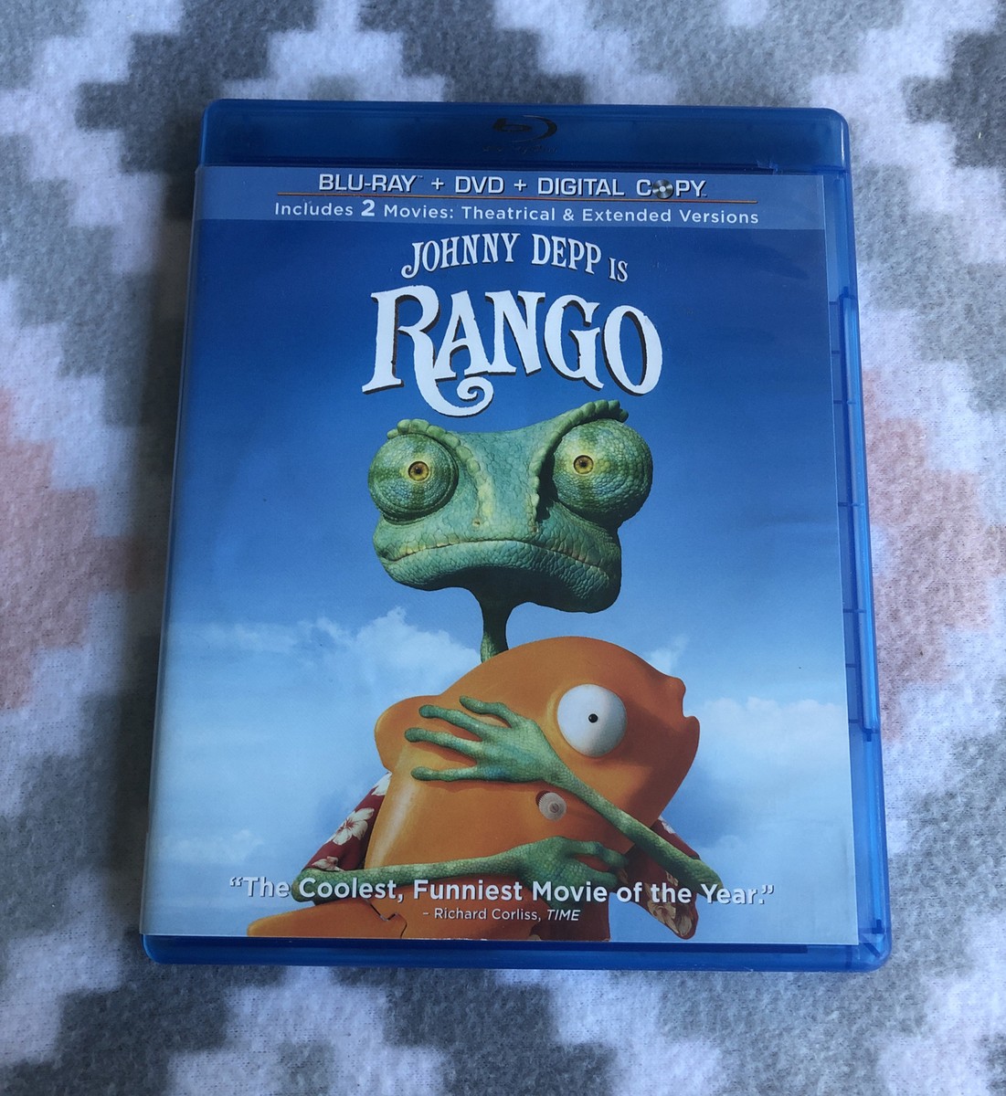 Rango Dvd Cover Rango / Charlotte's Web / Barnyard : RANGO