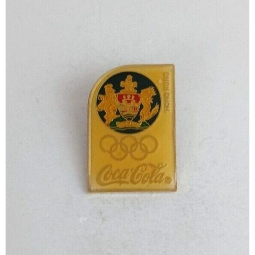Vintage Coca-Cola Hong Kong Olympic Lapel Hat Pin | eBay