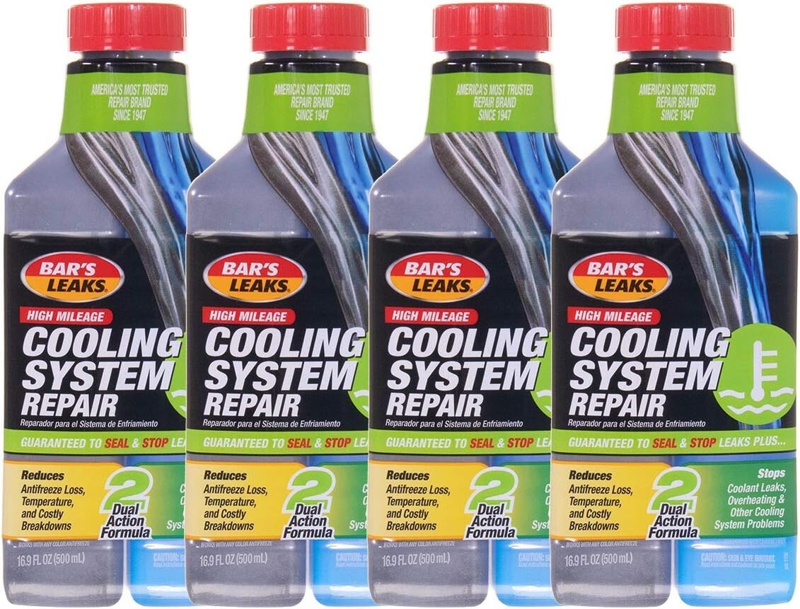 High Mileage Cooling System Repair - Instant Leak Stopper, 16.9 oz Pack ...