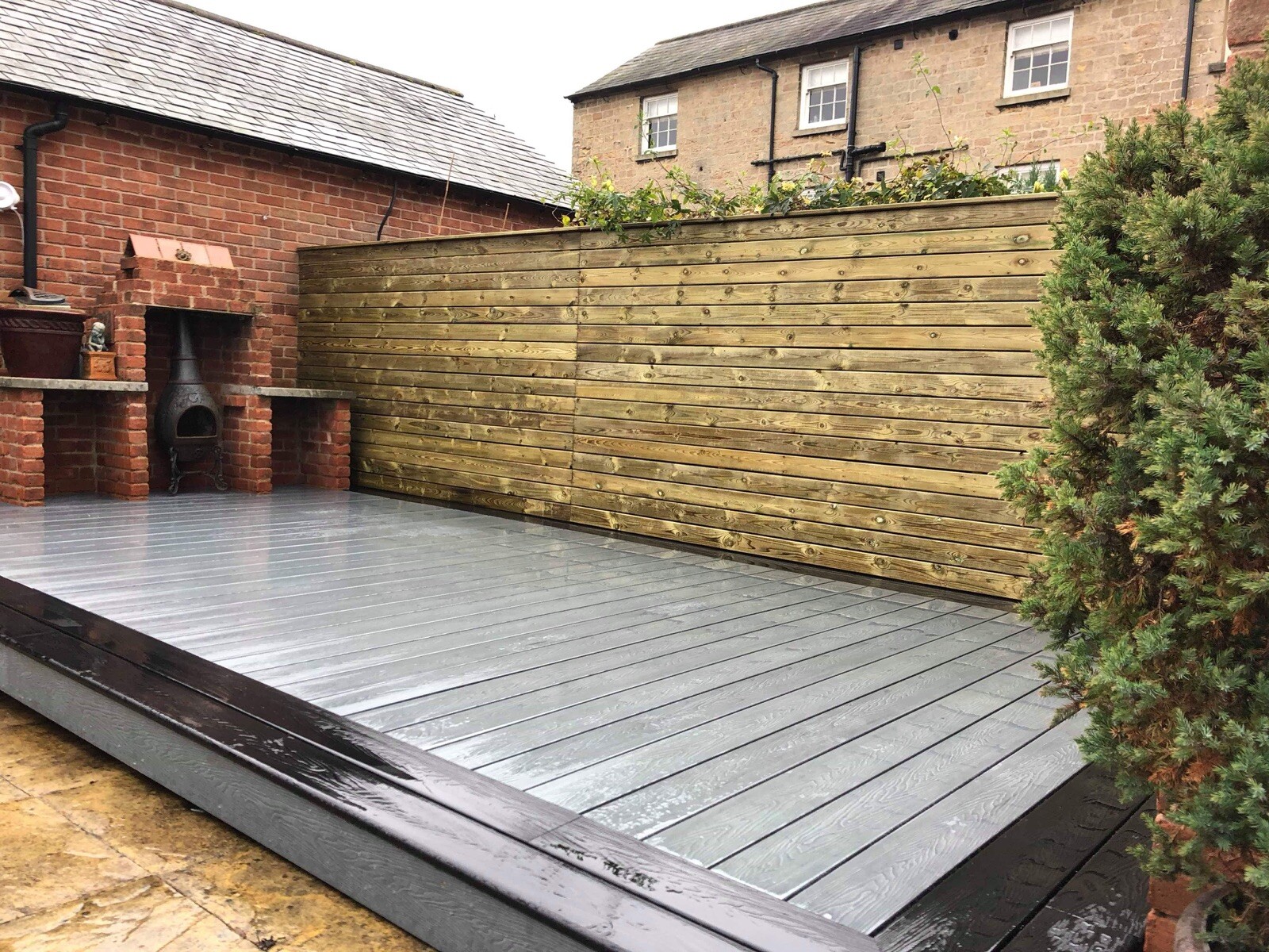 Finch Composite Woodgrain & Grooved Decking Boards Sample Box | eBay UK