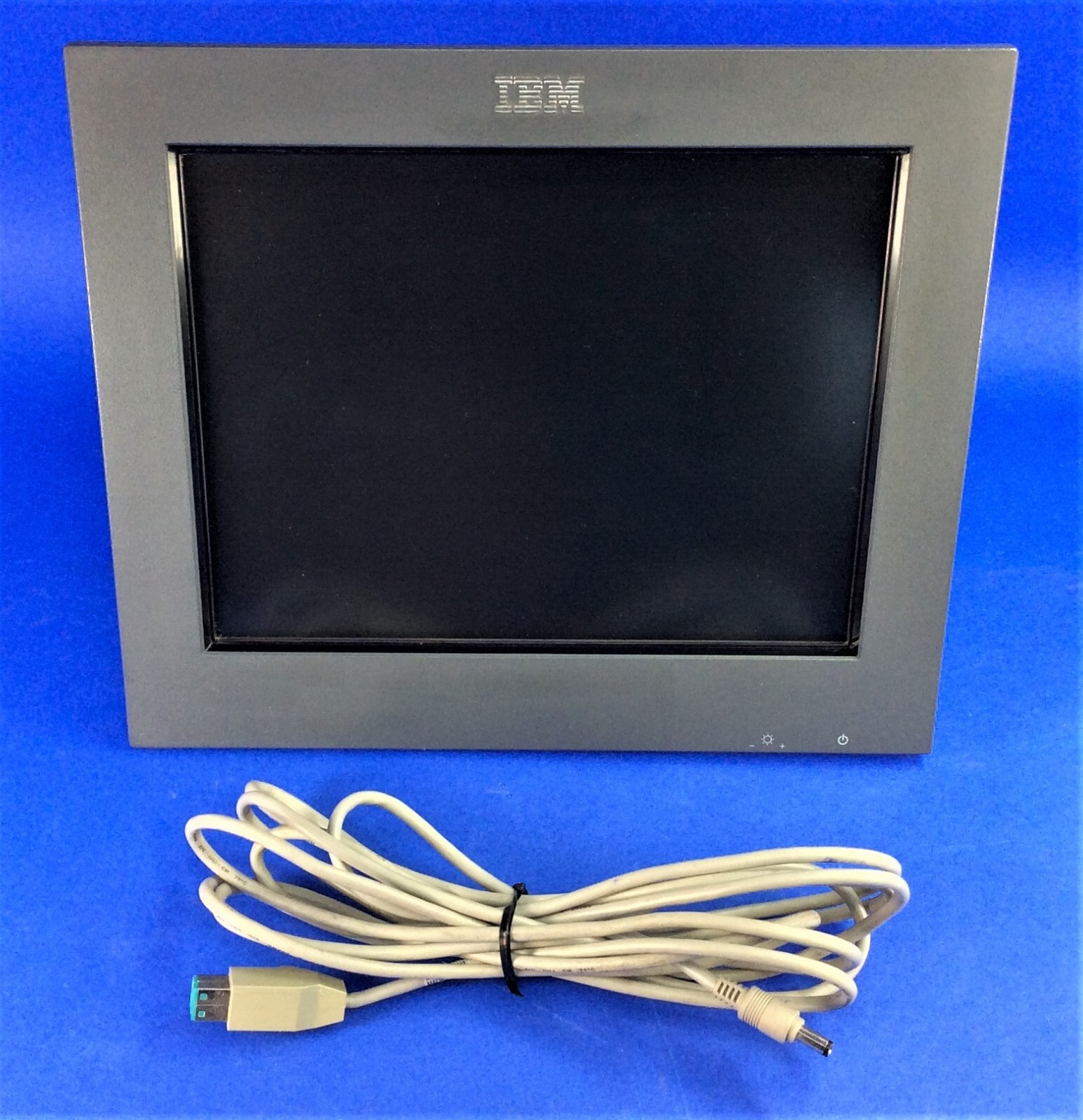 IBM 4820-2GB 12" LCD Touch Screen Display w/ IBM 41J6817 12V Non-Touch ...