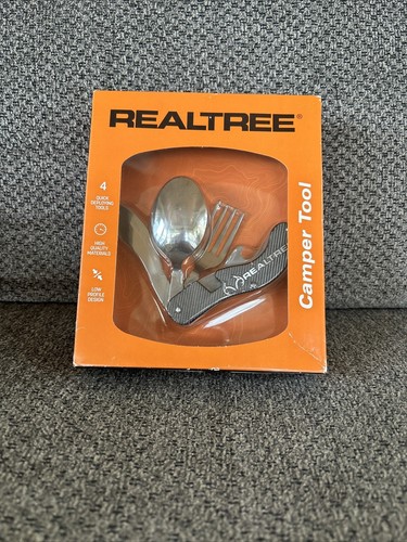 Realtree Camper Tool Spoon+Fork+Knife+Bottle Opener New In Box | eBay