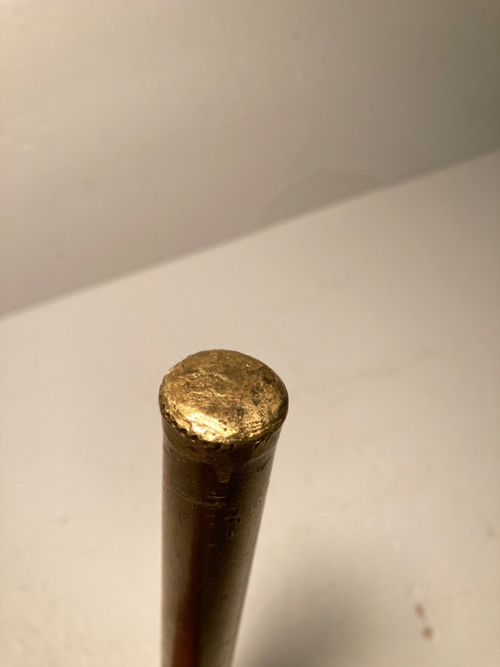 CAL-VAN Brass Punch # 801 (9-1/2" Long ~ 3/4" thick) Solid Brass - Non ...