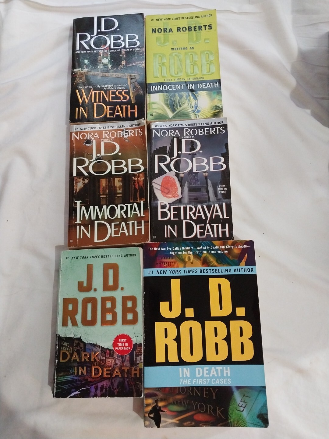 J.D. Robb Death Series 6 PB Books 7 Stories | eBay