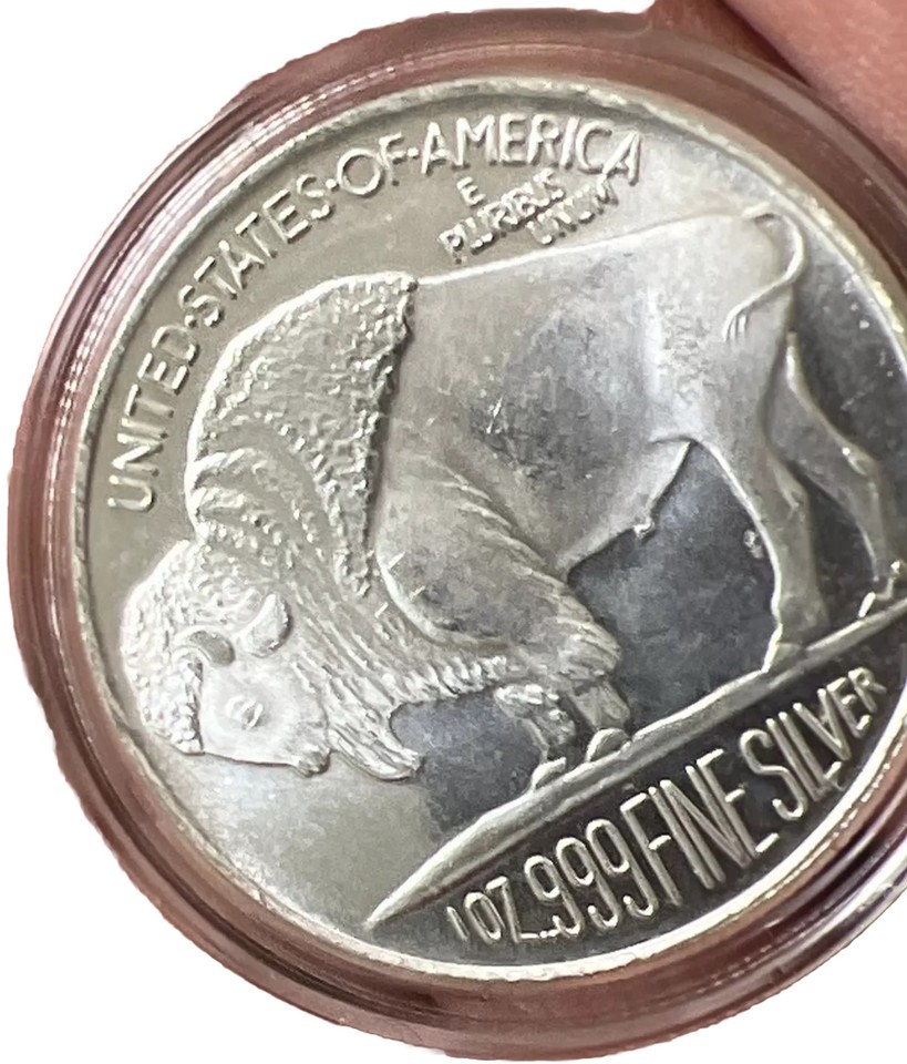 2013 Buffalo Indian - 1oz .999 Fine Silver-Troy Oz, Silver Buffalo ...