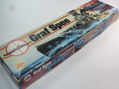 MPC (USA) 1/600 Model Ship ADMIRAL GRAF SPEE Unmade in Original Box | eBay
