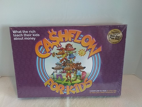 CASHFLOW FOR KIDS Board Game 2017 Rich Dad Poor Dad BRAND NEW Factory ...