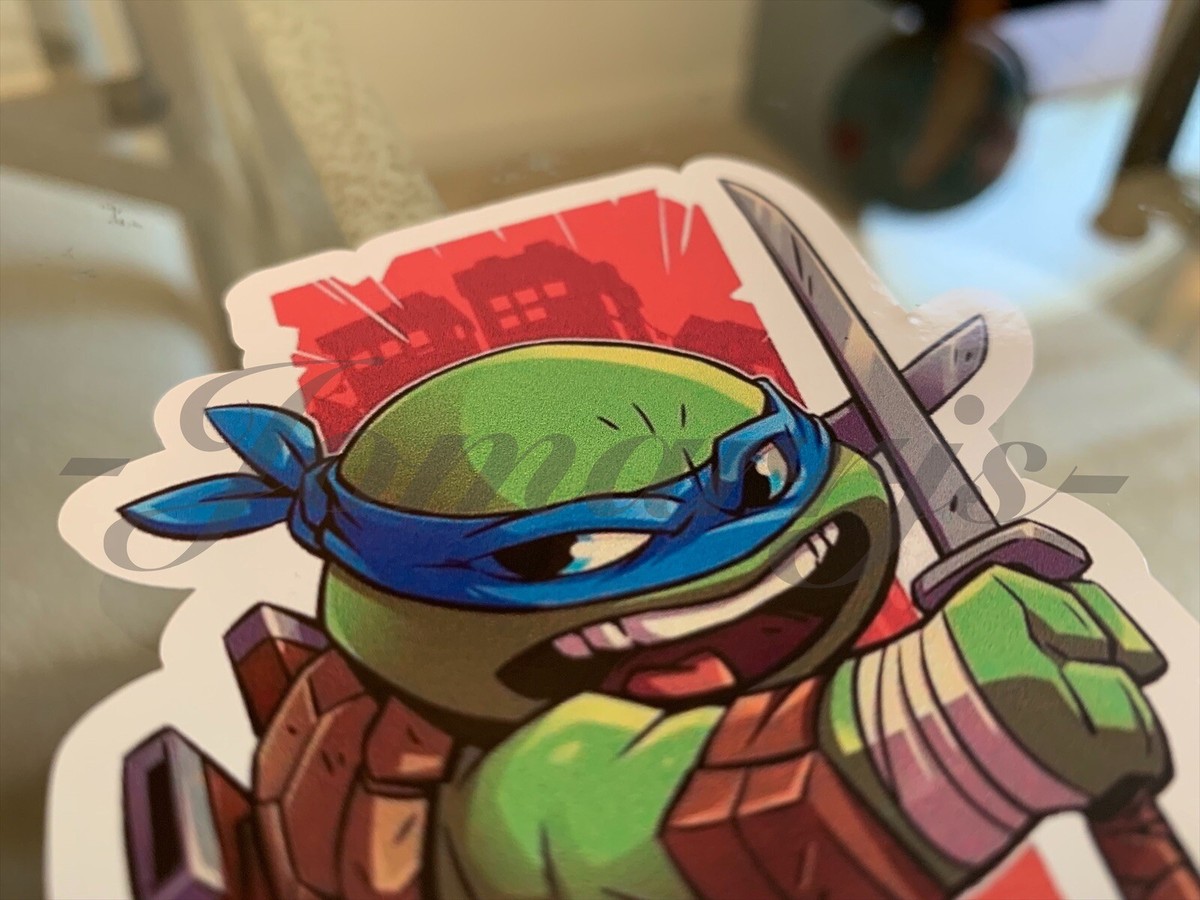 Leonardo Ninja Turtle Sticker Teenage Mutant Ninja Turtle Movie