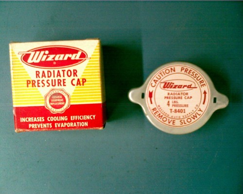 WIZARD RADIATOR PRESSURE CAP T-8401 - 4 pound pressure | eBay